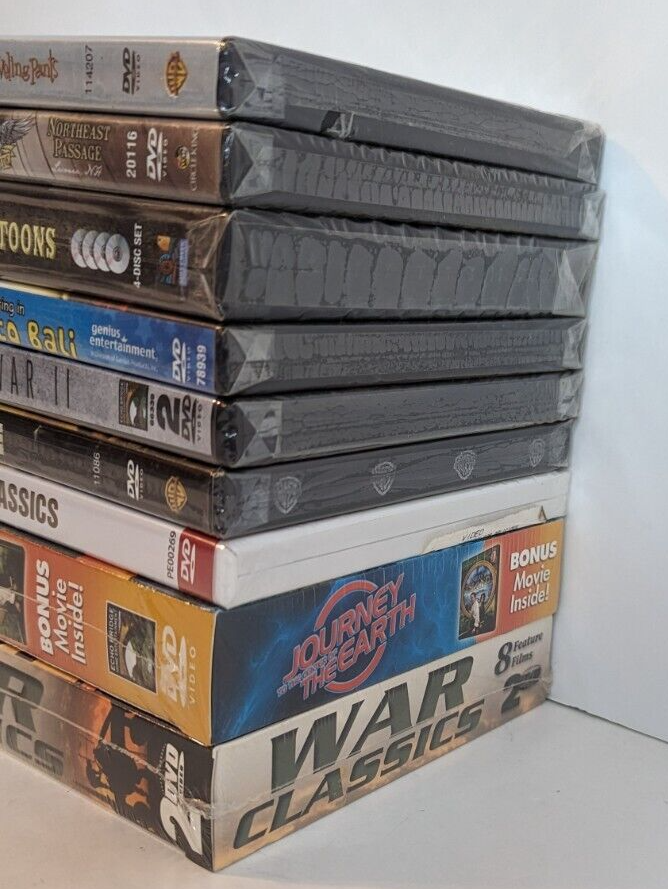 Lot of 12 NEW/SEALED DVDs | eBay