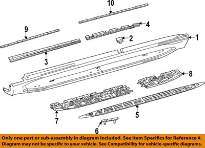 MERCEDES OEM 20-23 GLE350 Exterior Trim-Rear Reinf 1676988301 | eBay