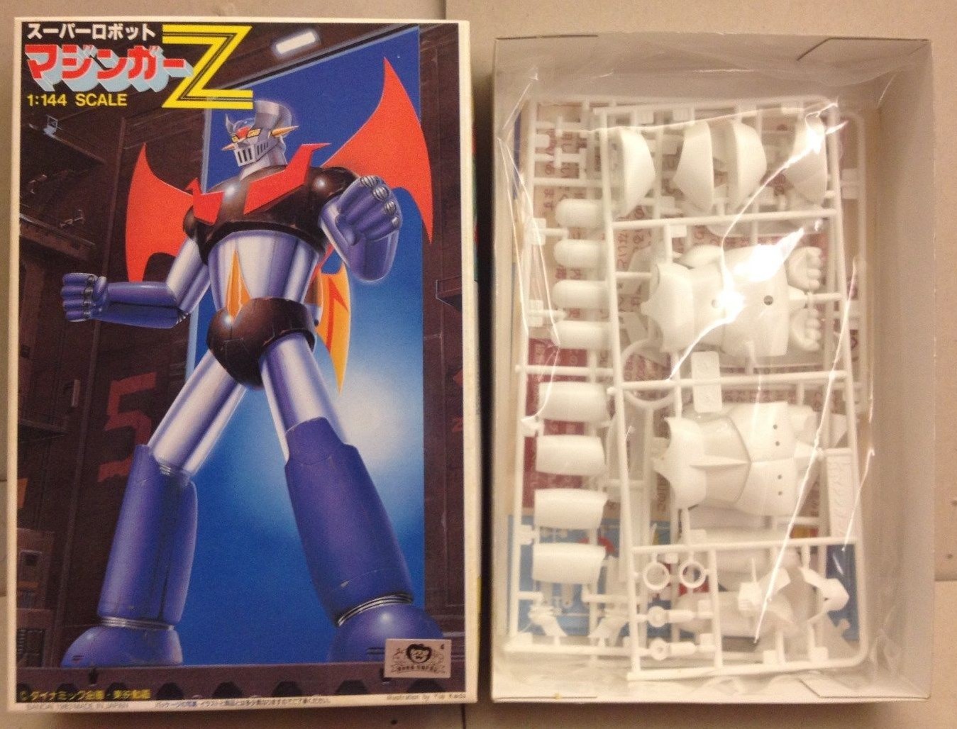 Mazinga Z plastic Kit 1/144 BanDai Model Figure Anime Robot Mazinger Z ...