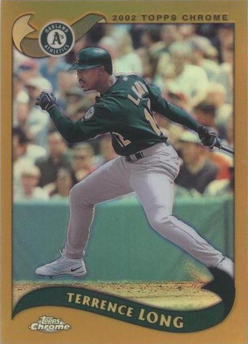 2002 Topps Chrome - Terrence Long #215 Gold Refractor for sale online ...