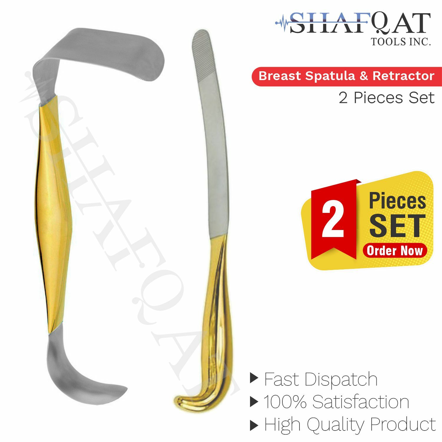 Dissector Malleable Spatula Double Ended Retractor Breast Augmentation ...
