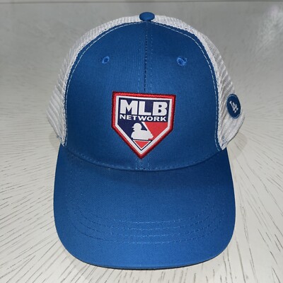 MLB Network Hat Los Angeles Dodgers Mesh Blue Logo SnapBack One Size ...