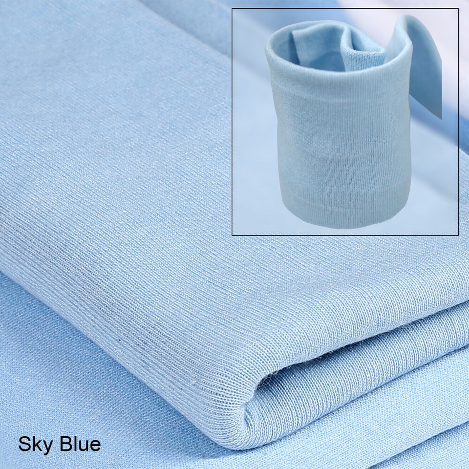 Rib Knit Trim Fabric,Ribbing Material For Cuffing Waistband,Stretch ...