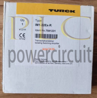 NEW TURCK IM1-22Ex-R IM122EXR Isolating Switching Amplifier 1PC | eBay