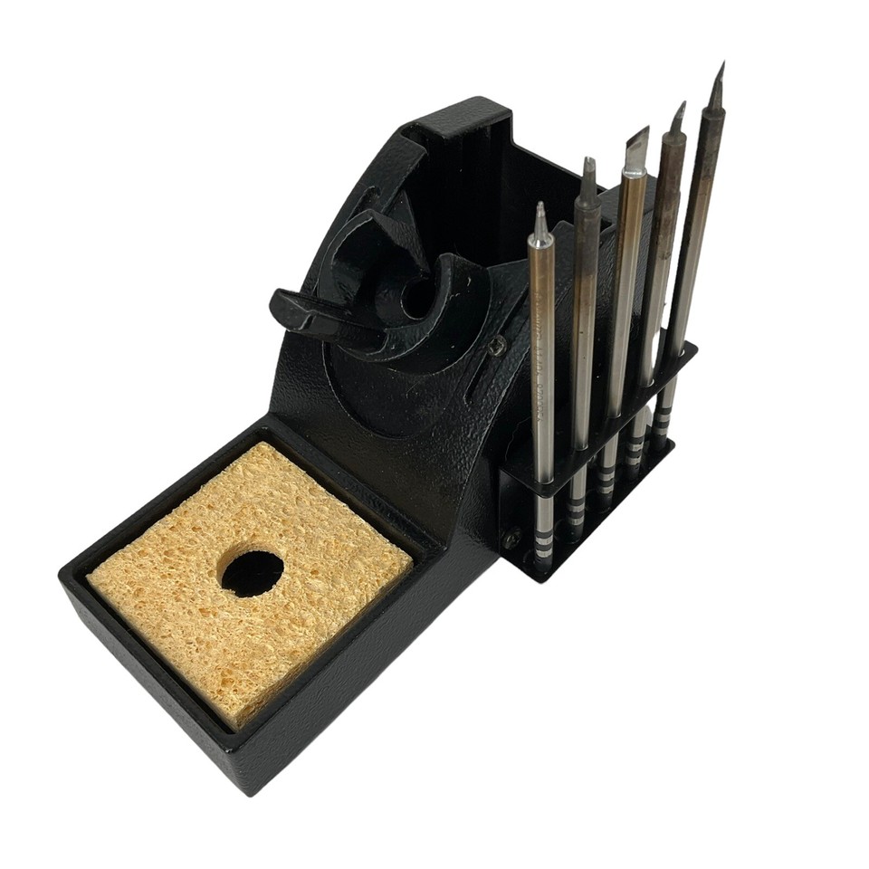 HAKKO ESD Safe 940 Digital Soldering Station 909 Hand Piece, Key, 6 ...