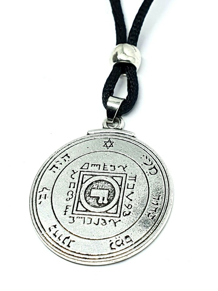 Love Amulet Pendant Venus Solomon Magical Talisman Beaded Tie Cord Lace ...
