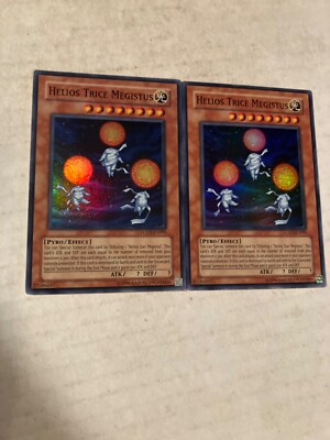 2 helios trice megistus unlimited edition foil rare yu-gi-oh gaming ...