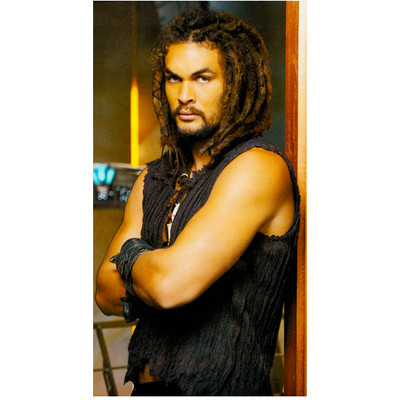 Stargate Atlantis Jason Momoa as Ronon Dex Close Up Serious 8 x 10 Inch ...
