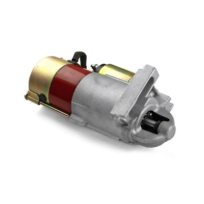 1957-00 SB CHEVY HI-TORQUE RED MINI STARTER 10" 153-TOOTH 283 307 327 ...