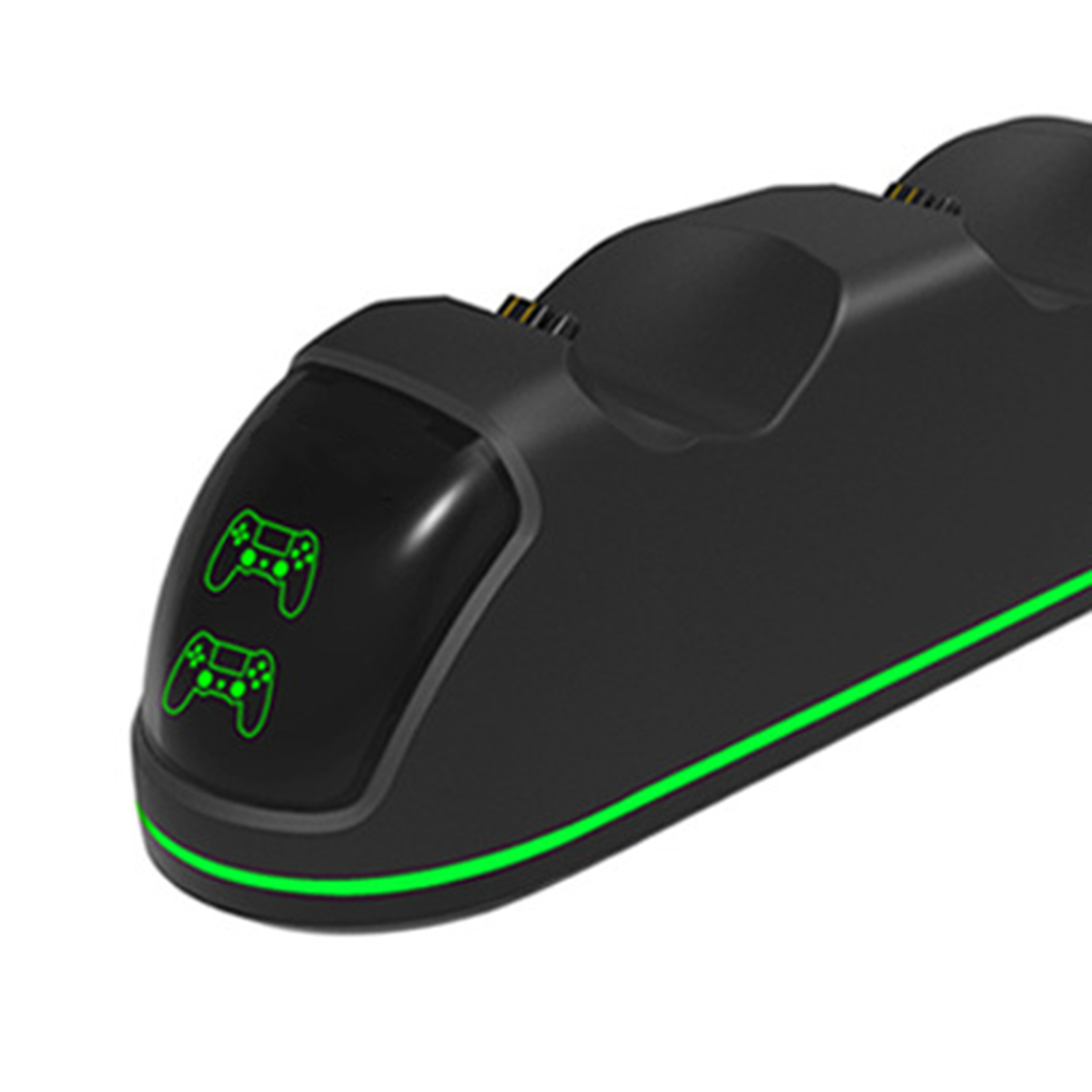 Gamepad Charger Non-slip Bottom Smart Fast Charging Dual Base Left ...