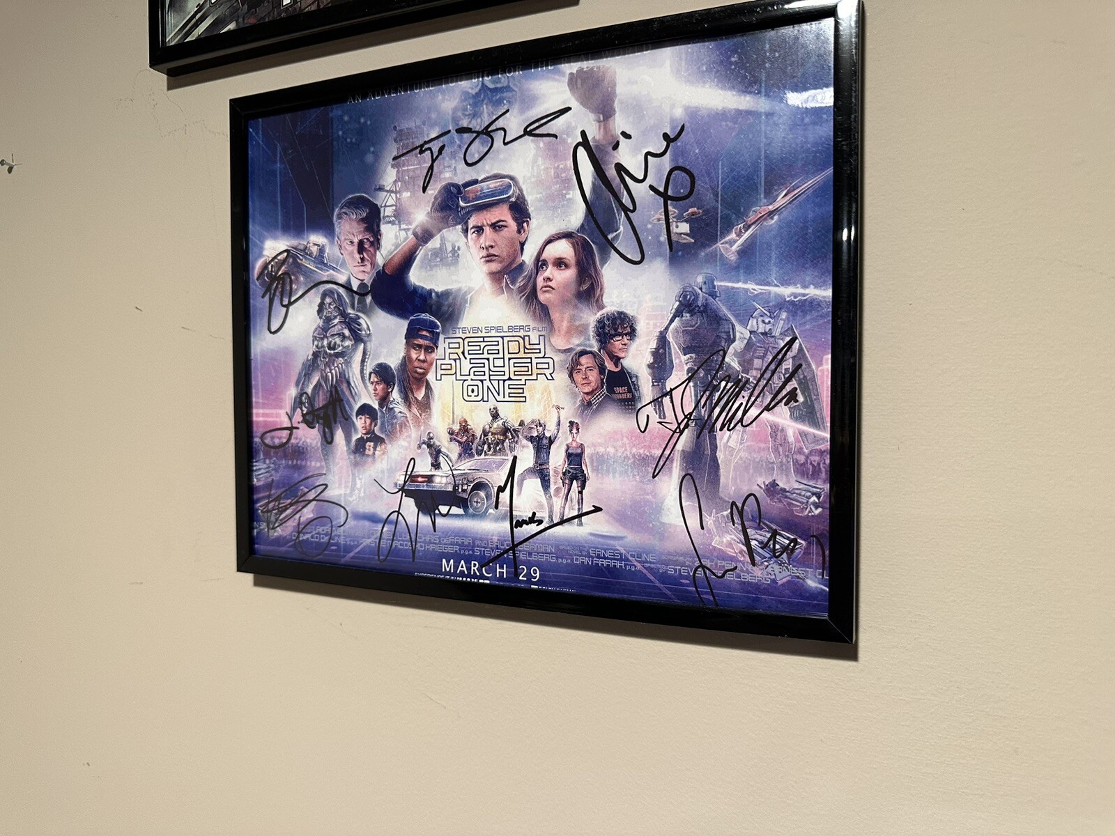 Ready Player One Cast Signed Reprint Photo 8x10. Includes Frame. | eBay