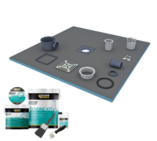 Wet Room Shower Tray Kit – Walk-In Former with Complete Drain Kit | eBay UK