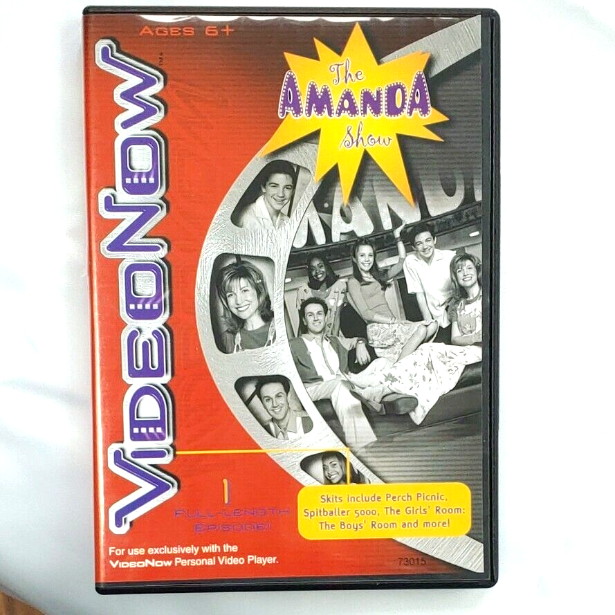 Vintage VideoNow Player, Case, Light & SpongeBob, Amanda and Demo ...