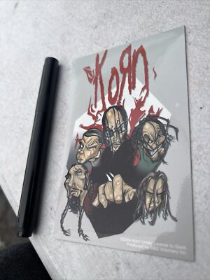 Korn Sticker | eBay
