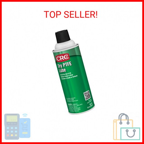 CRC Dry PTFE Lube, 10 Wt Oz, NSF H2 Registered Lubricant with Advanced ...