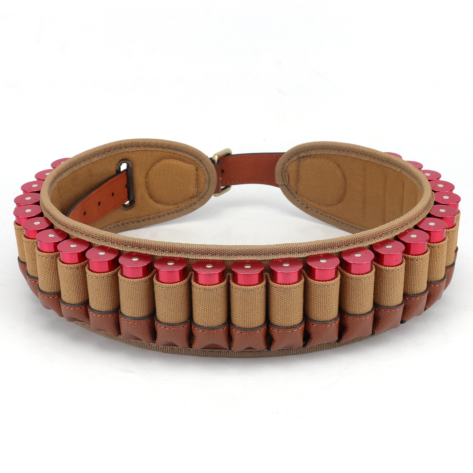 TOURBON Cartridges Belt Ammo Carrier 12Gauge Shotgun Shotshell Holder ...