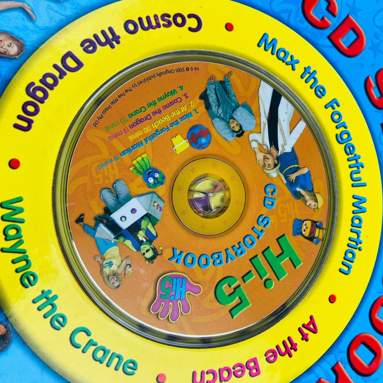 Hi-5 CD Storybook - 4 Stories on Audio CD - 2001 Hardcover Rare | eBay ...