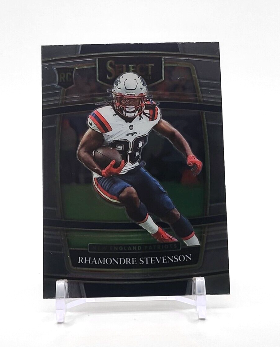 Rhamondre Stevenson ROOKIE CARD 2021 Panini Select #75 New England ...