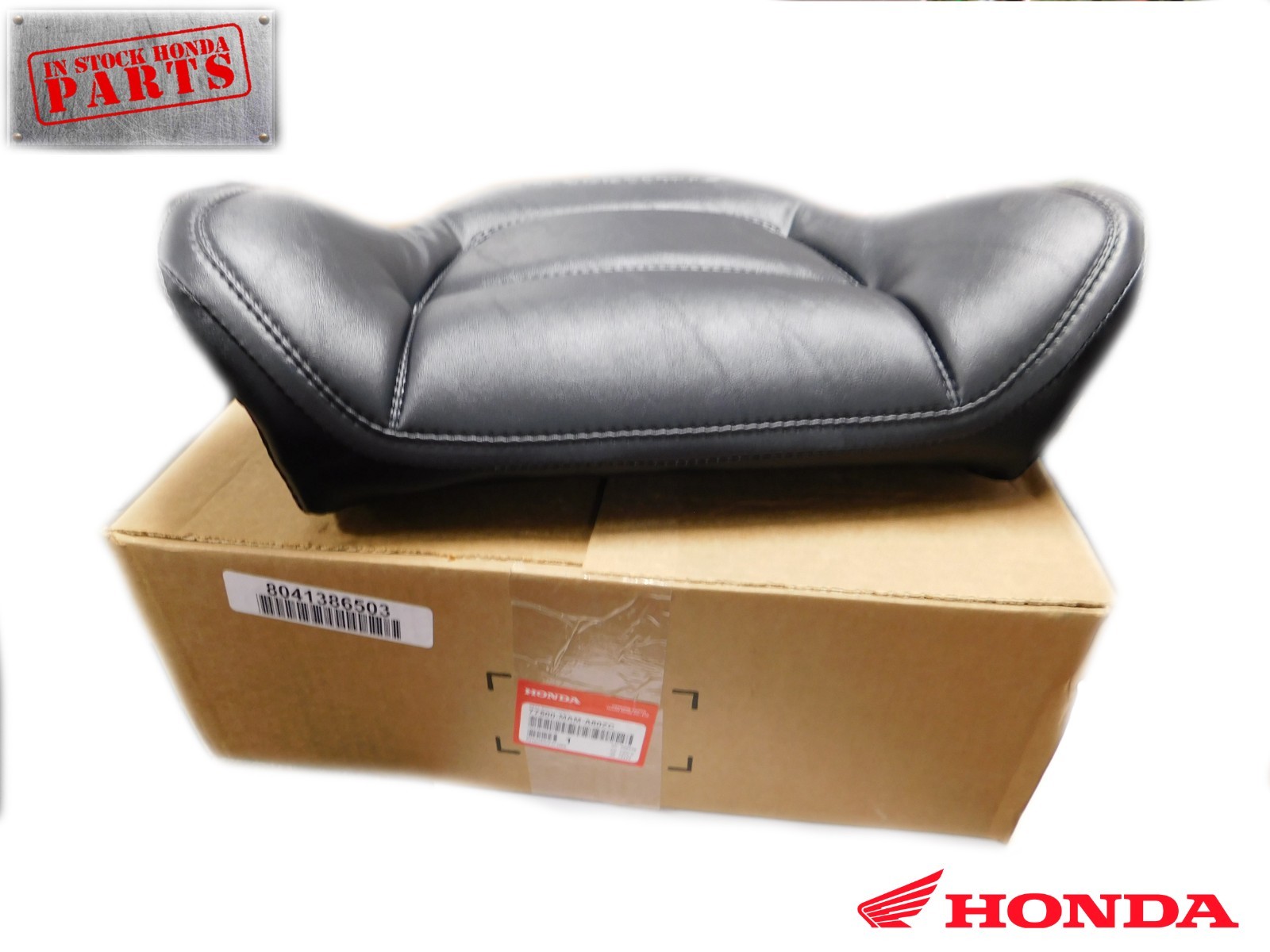 New Passenger Backrest Back Pad Honda 1998 - 2000 GL1500 A SE Goldwing ...