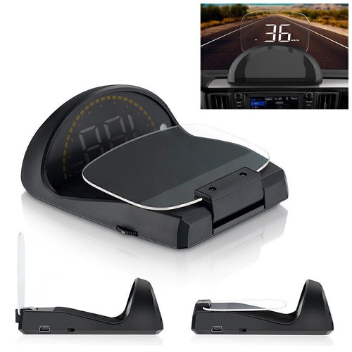 C700S LED Car Digital HUD OBD2 Head Up Display Projection Overspeed GPS ...