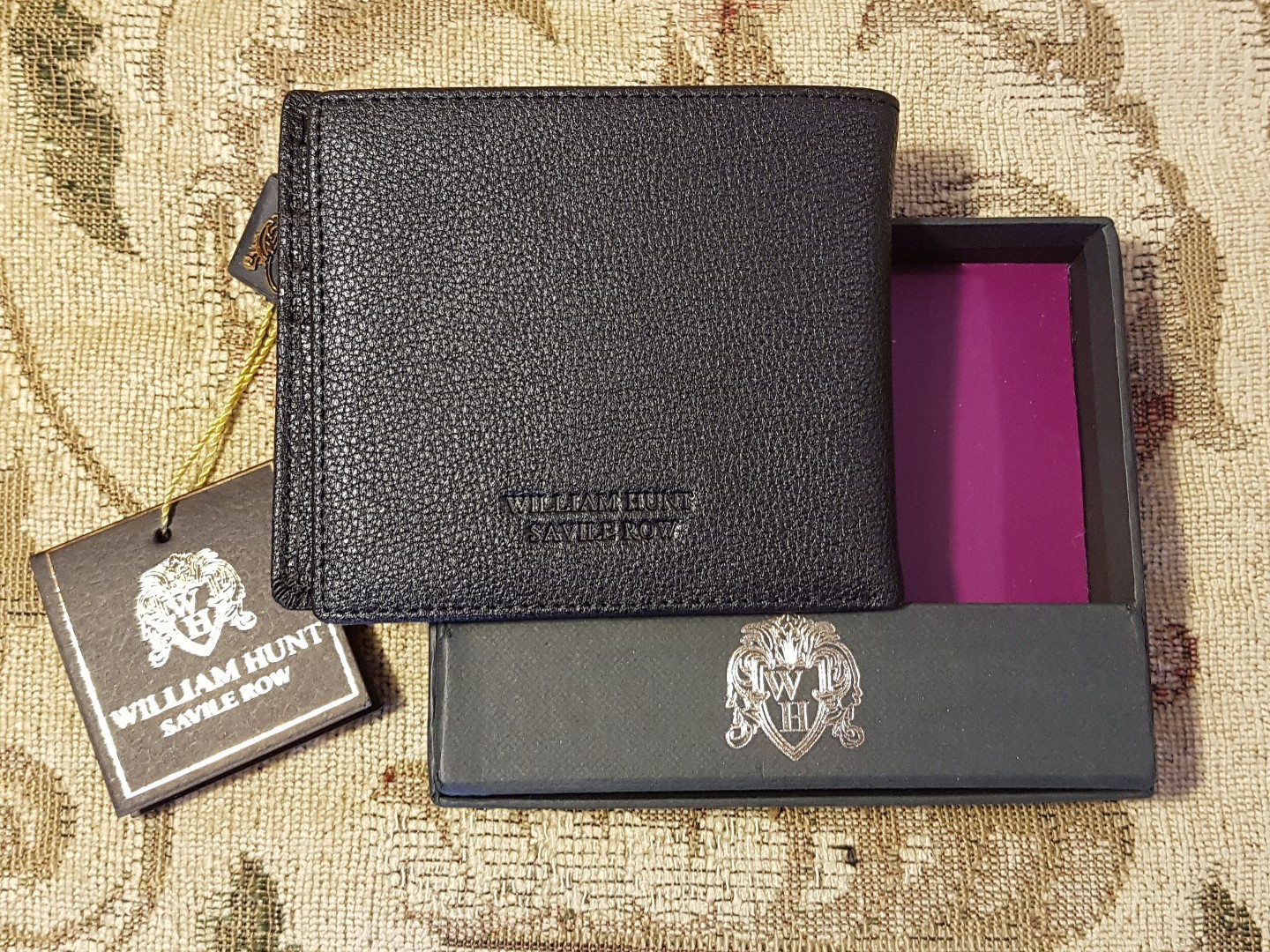 NEW William Hunt Savile Row Wallet (Genuine/New/Boxed) | eBay UK