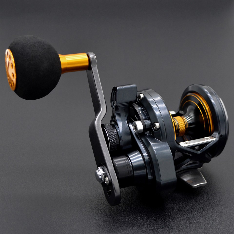TICA X-Jigger Conventional Lever Drag Reel 7.3:1 Saltwater Boat ...