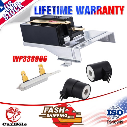 For Whirlpool Maytag Gas Dryer Heat Sensor Dryer Valve Coil 279834 Kit ...