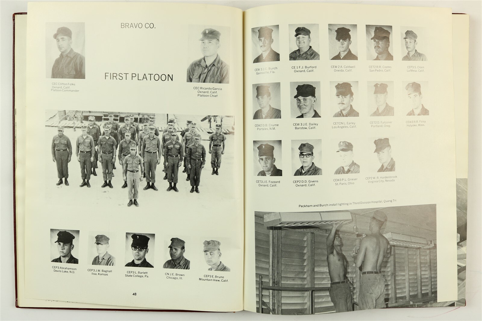 Naval Mobile Construction Battalion 10 (NMCB-10) 1967 1968 Vietnam ...