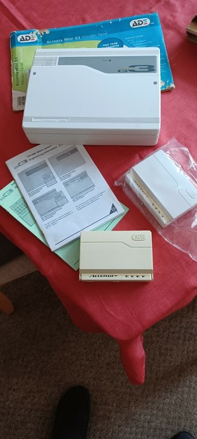 Honeywell Accenta Mini GEN4 White Compact 8 Zone Security Alarm Panel ...