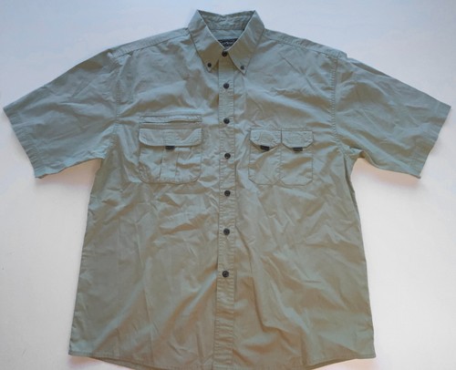 Field & Stream Shirt Men's XL Fishing Outdoors Button-Down Green ...
