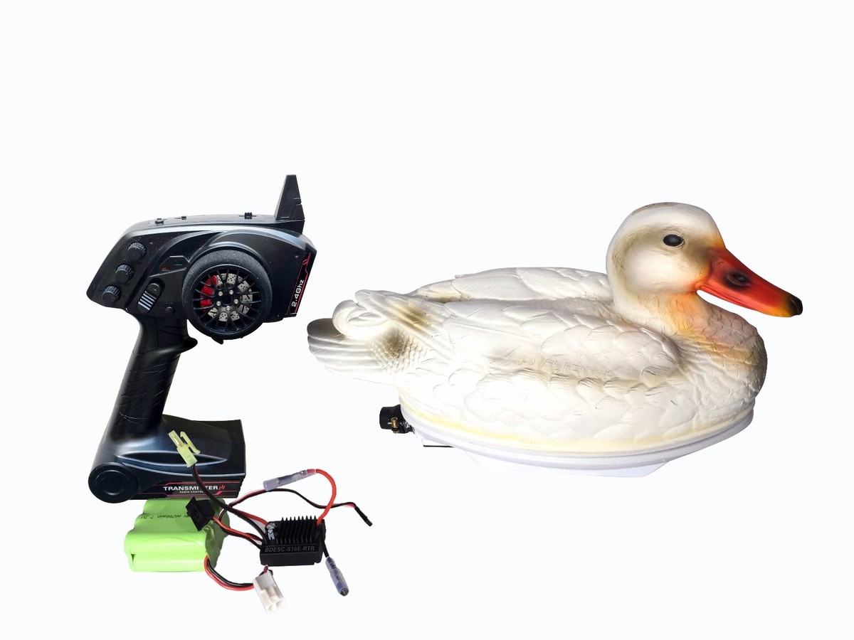 Remote Control Duck Boat RC Boat RC Duck Boat 2.4Ghz Hunting Motion