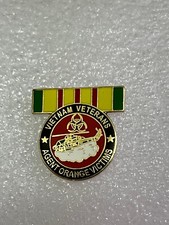 Vietnam Veterans Agent Orange Victims Military Veteran Hat Pin P14819 ...