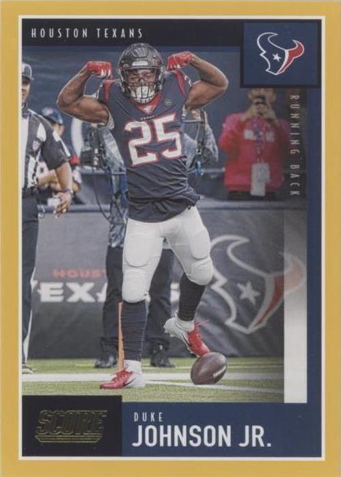 2020 Score - Duke Johnson #88 Gold for sale online | eBay