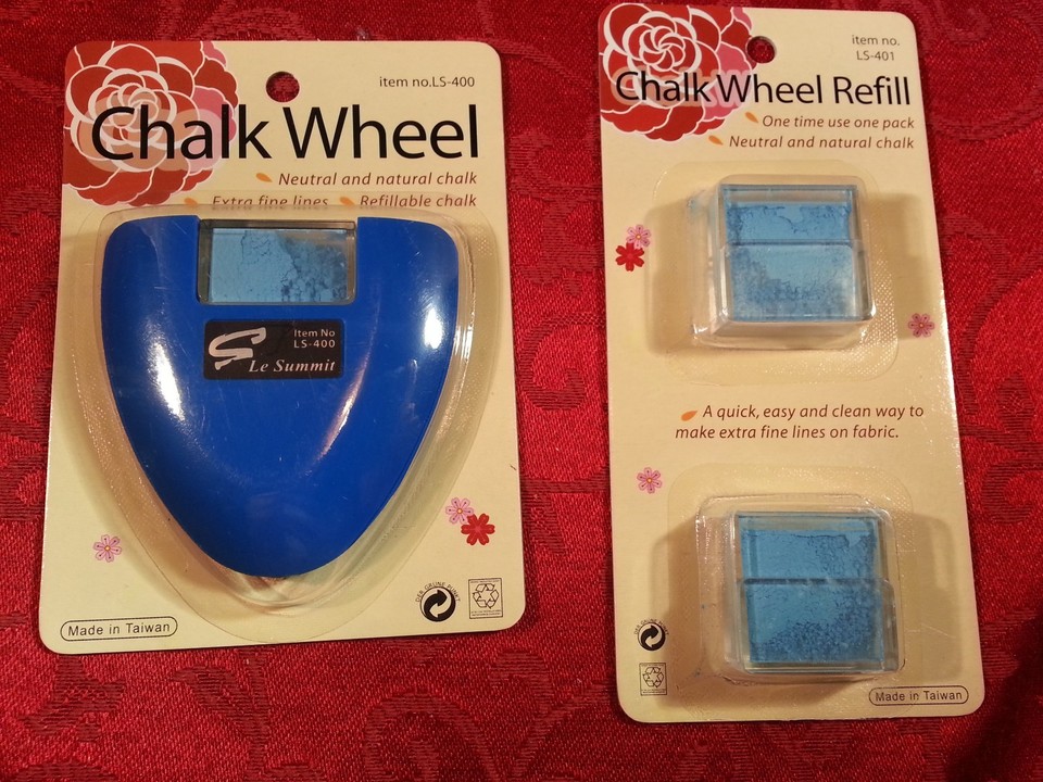 Chalk Wheel Tailors Fabric Marking Sewing Notions Seamstress W,Y,B,P | eBay
