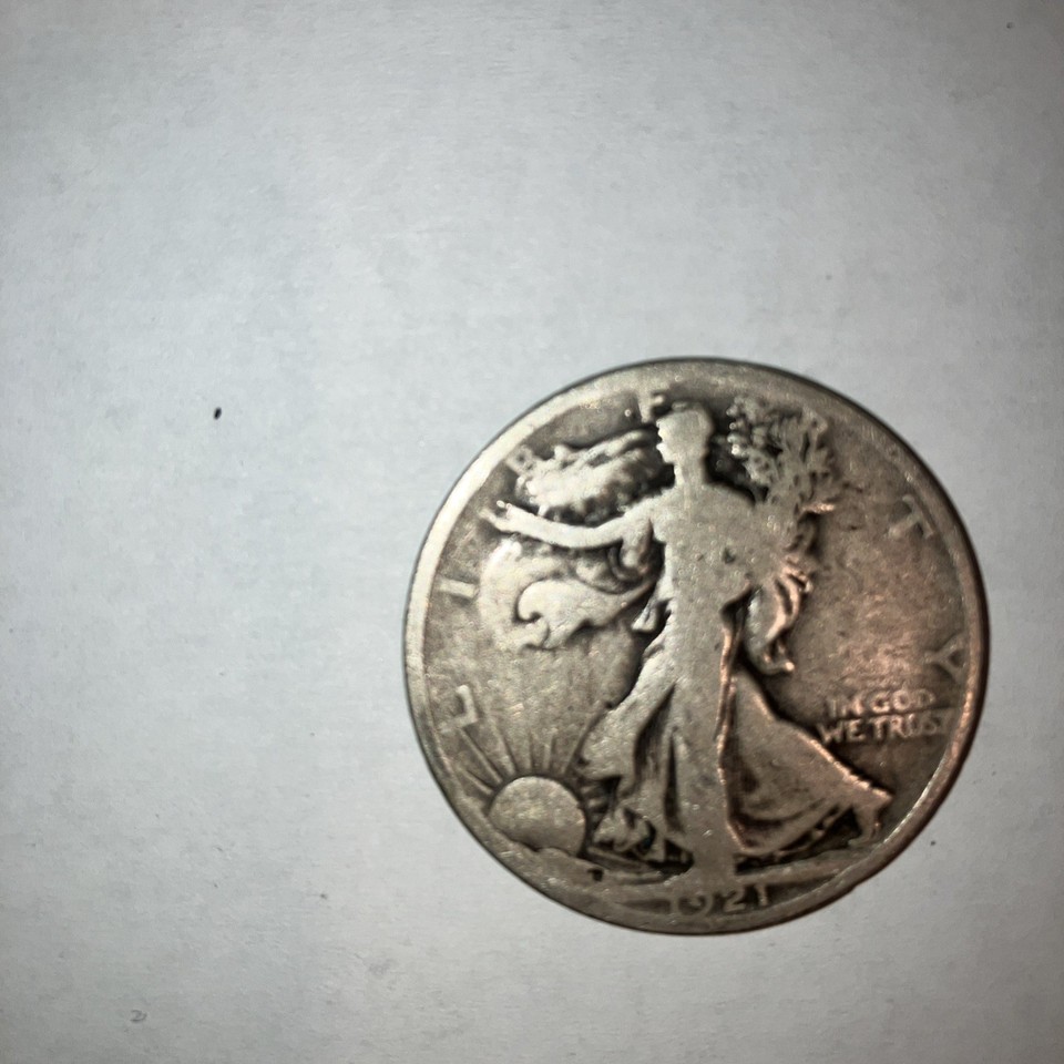 1921-P Walking Liberty Half Dollar KEY DATE COIN | eBay