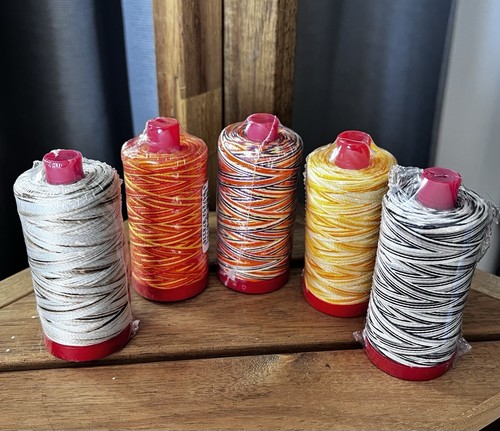 Variegated AURIFIL thread 12wt X 5 Spool Lot | eBay Australia