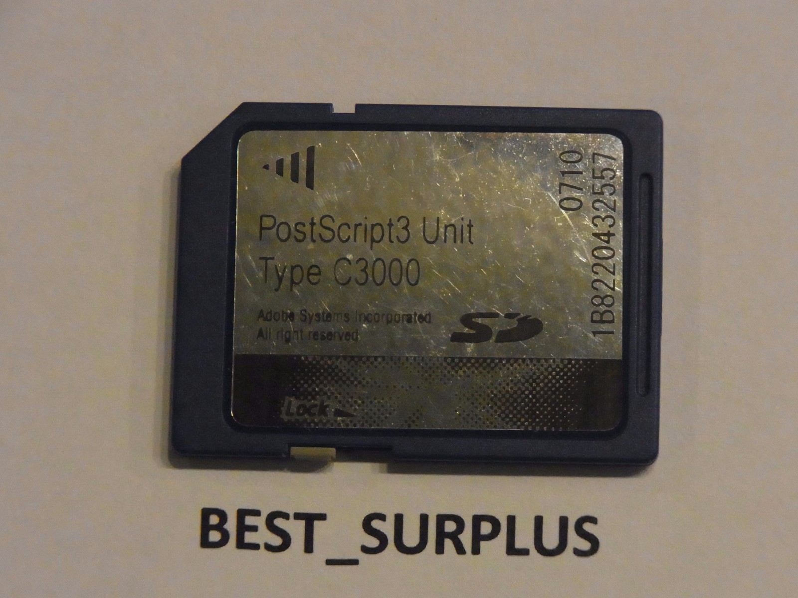 Ricoh PostScript Type C3000 MPC2500 MPC3000 LD425c LD430c C2525 C3030 ...