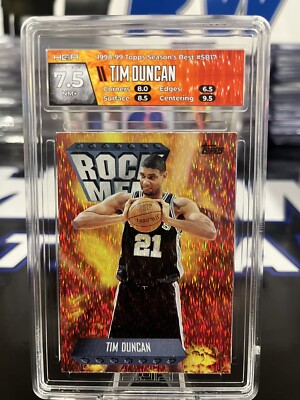 1998-99 Topps Seasons Best Tim Duncan HGA7.5 | eBay