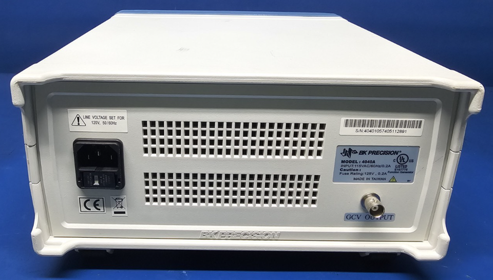 BK Precision, 4040A 20MHz Sweep / Function Generator, Tested Working ...