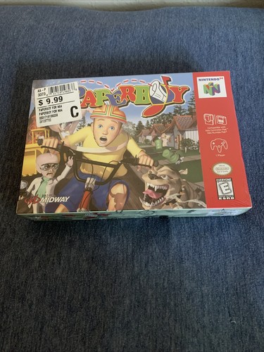 Paperboy (Nintendo 64, 1999) CIB N64 SEALED | eBay