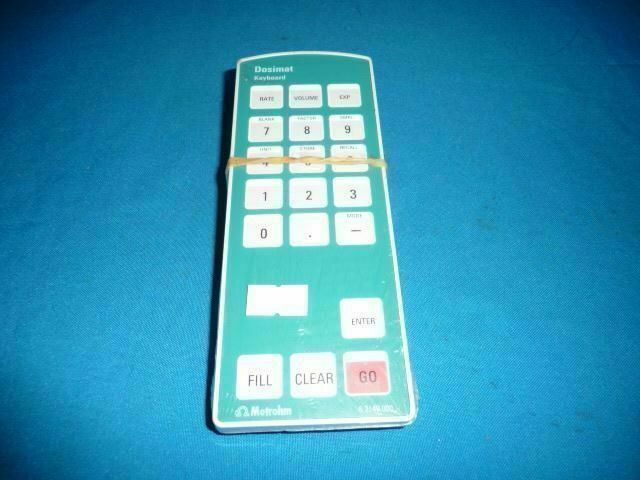 Metrohm 6.2149.000 Dosimat 765 776 Titration Keyboard for sale online ...