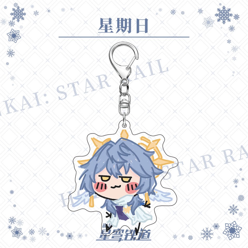 Honkai: Star Rail Boothill Double-sided Keychain Acrylic Pendants Decor ...