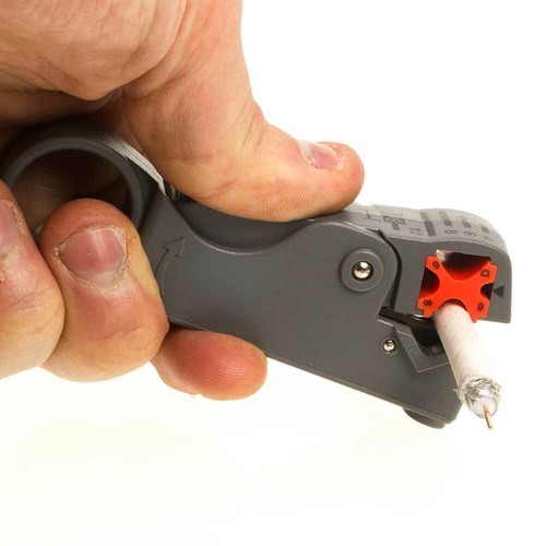 Rotary Coax Coaxial Cable Wire Cutter Stripper RG6 RG11 RG58 RG59 ...