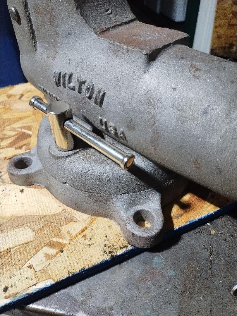 Wilton Vise Handles ,2 bolts fit the C0, C1 Older Chicago 4 pin 50's ...