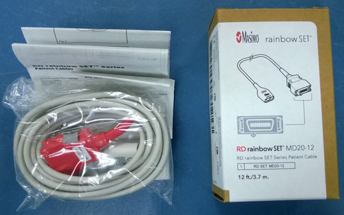 Masimo RD Rainbow Set Pt Cable #4073 MD20-12 | eBay
