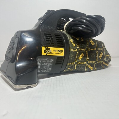Vintage Dirt Devil - Royal Model/Series 500 Corded Handheld Vacuum ...