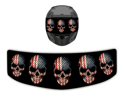 Helmet glass protector / Motorcycle helmet visor perforated sticker ...