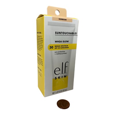e.l.f. SKIN SUNTOUCHABLE! Whoa Glow SPF 30 Sun Protection+Makeup Primer ...