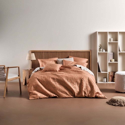 Linen House Isadora Brandy Doona Quilt Cover Set Queen, King, Super ...