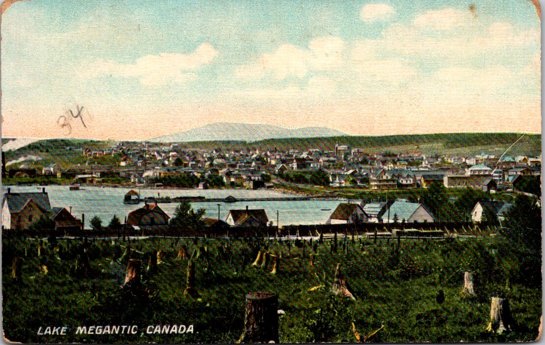 Vintage Postcard Lake Megantic Quebec Canada Unposted | eBay